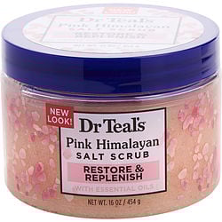 Dr. Teal's Pink Himalayan Salt Scrub - Restore & Replenish With Pure ...