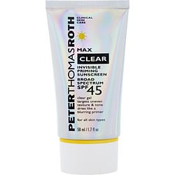 Peter Thomas Roth Max Clear Invisible Priming Sunscreen Broad Spectrum ...