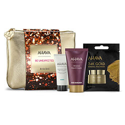 Ahava Be Unexpected Strike Gold Set: Hyaluronic Acid 24/7 Cream 15ml ...