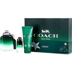 Coach Green Cologne Trio - Citrus Lift + Green Cool + Warm Woods