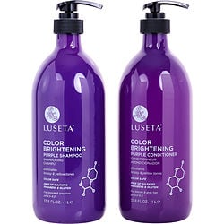 Luseta Color Brightening Purple Shampoo And Conditioner Set 33.8 oz ...